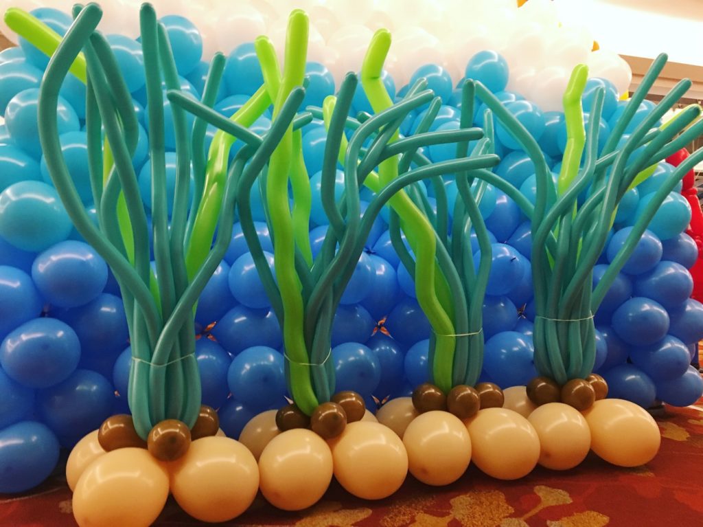 Underwater Ocean Theme Balloon Decoration | THAT BalloonsTHAT Balloons