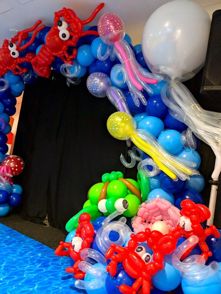 Marine Theme Balloon Arch | THAT BalloonsTHAT Balloons